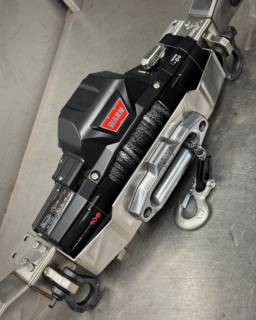 Defender WARN Zeon Winch 8,000Lbs & 10,000Lbs + Rope – Uproar 4x4