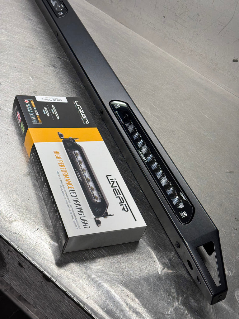 Land Rover Defender Lazer Lamp LED Lightbar / Roof bar. – Uproar 4x4