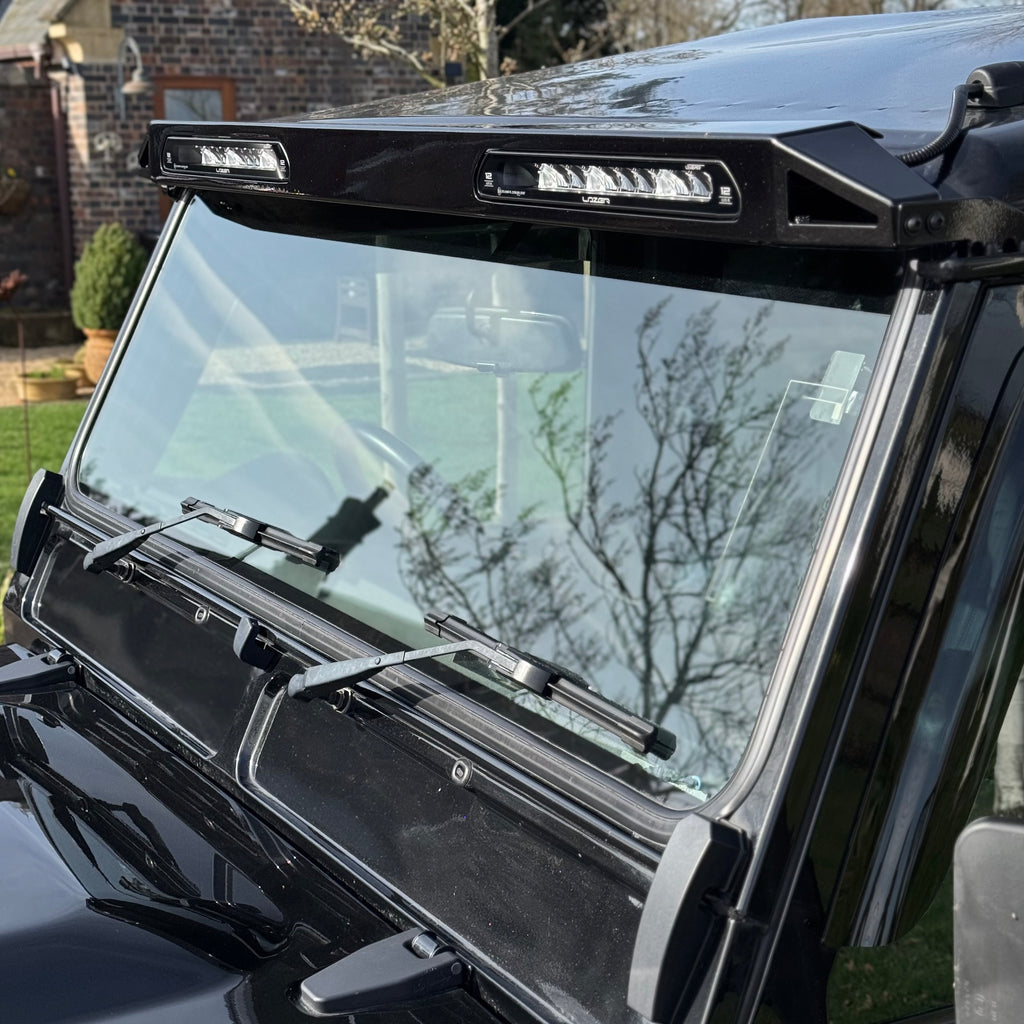 Land Rover Defender Lazer Lamp LED Lightbar / Roof bar. – Uproar 4x4