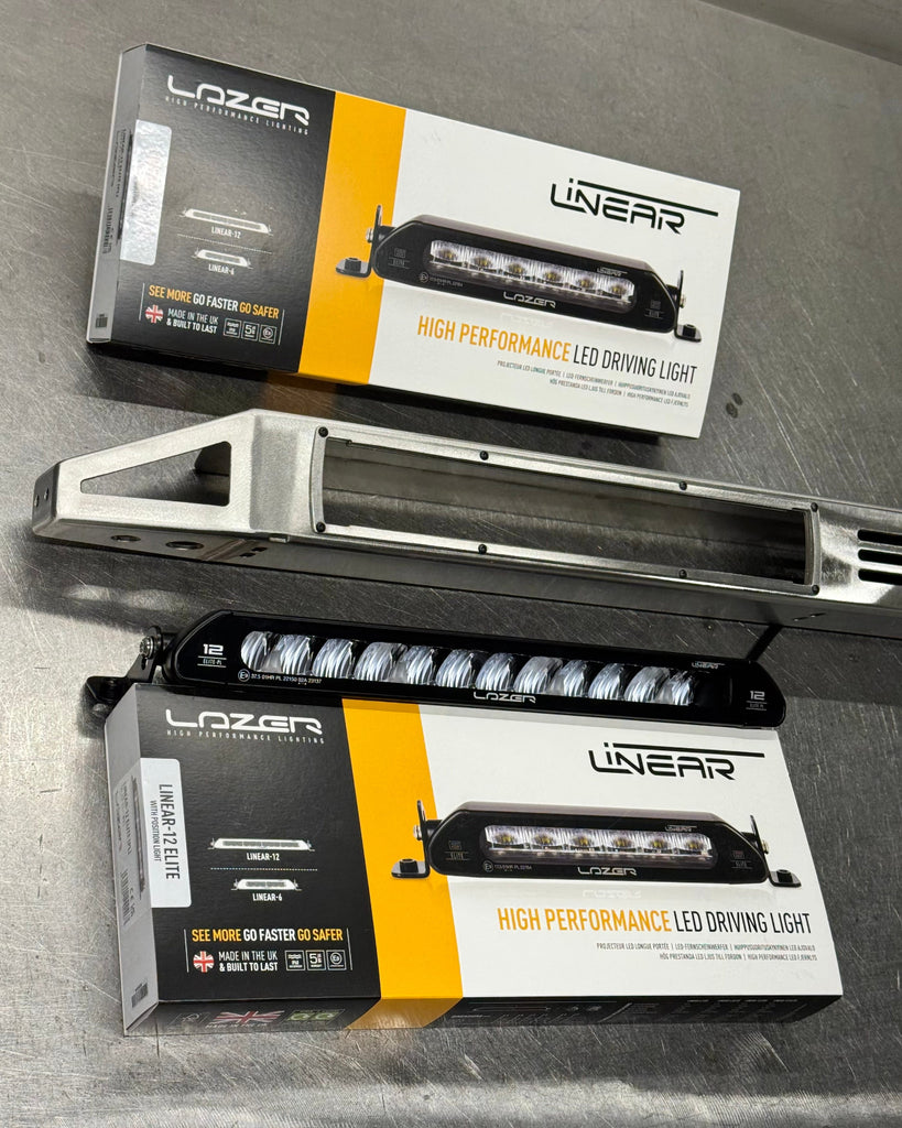 Land Rover Defender Lazer Lamp Lightbar / Roof bar. – Uproar 4x4