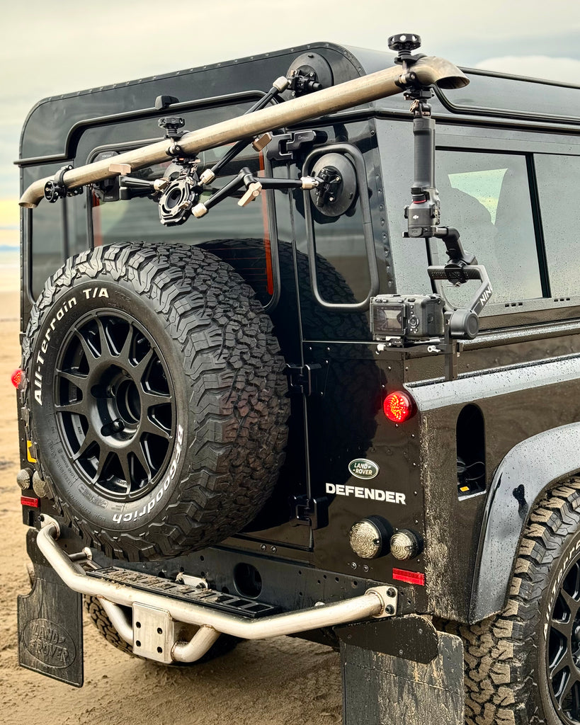 Land Rover Defender Stainless Steel NAS Rear Step. – Uproar 4x4