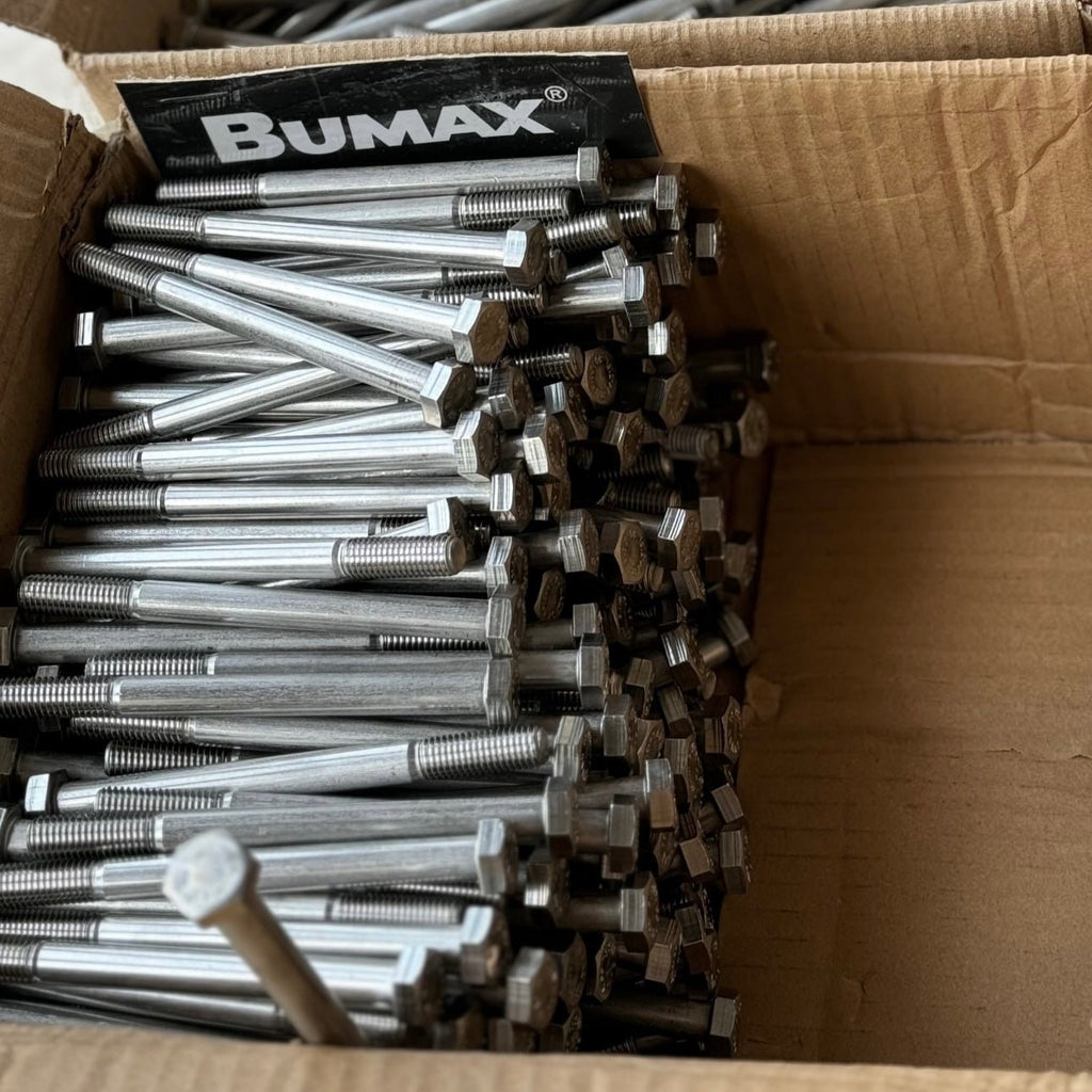 Land Rover Defender 316 Stainless Steel Bumper Bolt Fitting Kit ...