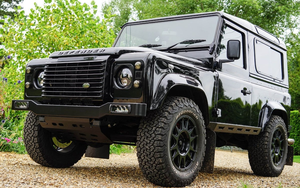 Land Rover Defender Stainless Steel Steering Guard - Uproar 4x4