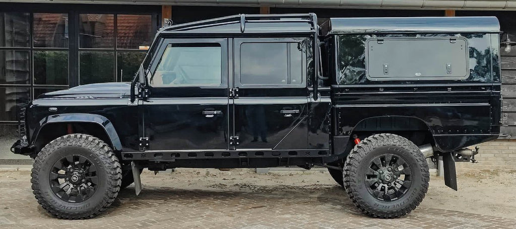 Land Rover Defender 90, 110 & 130 Stainless Steel Rocksliders – Uproar 4x4