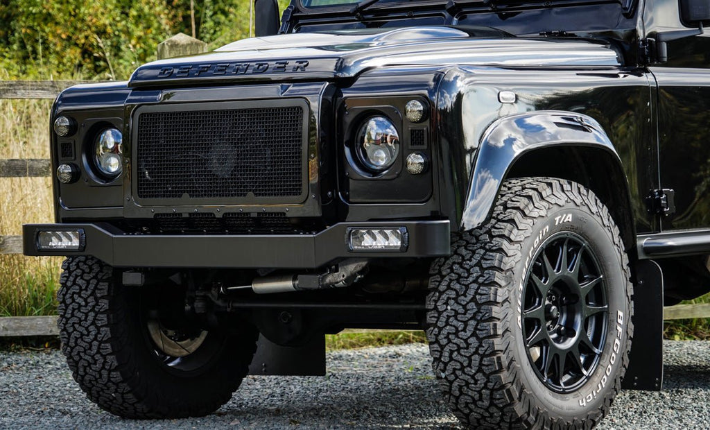 Land Rover Defender Stainless Steel Mesh Front Grille – Uproar 4x4