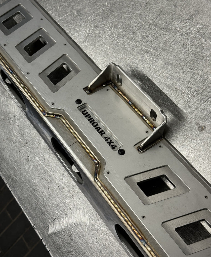 Land Rover Defender Stainless Steel Rear Step - Uproar 4x4