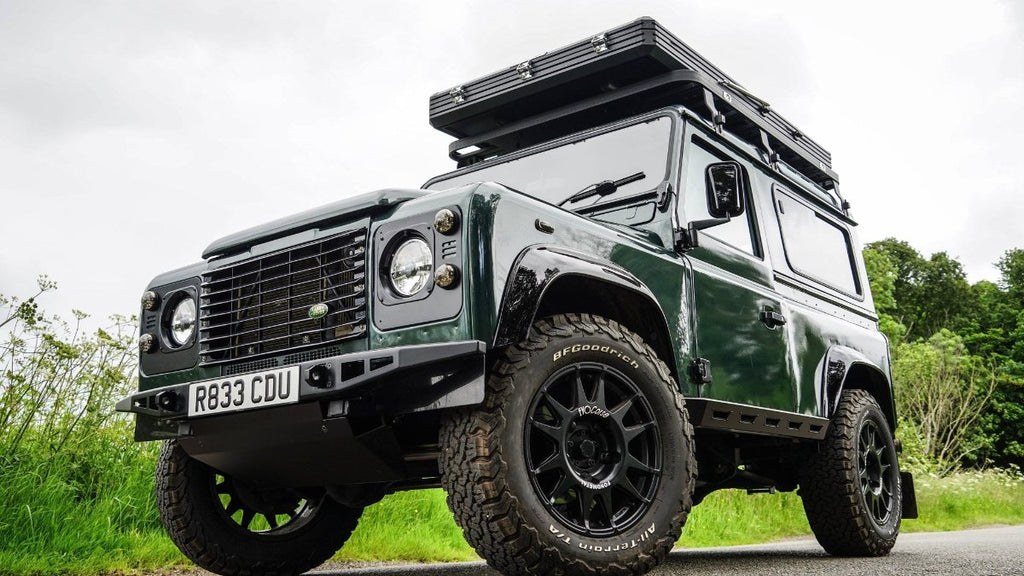 Land Rover Defender Stainless Steel Stealth Rocksliders 90 & 110 ...