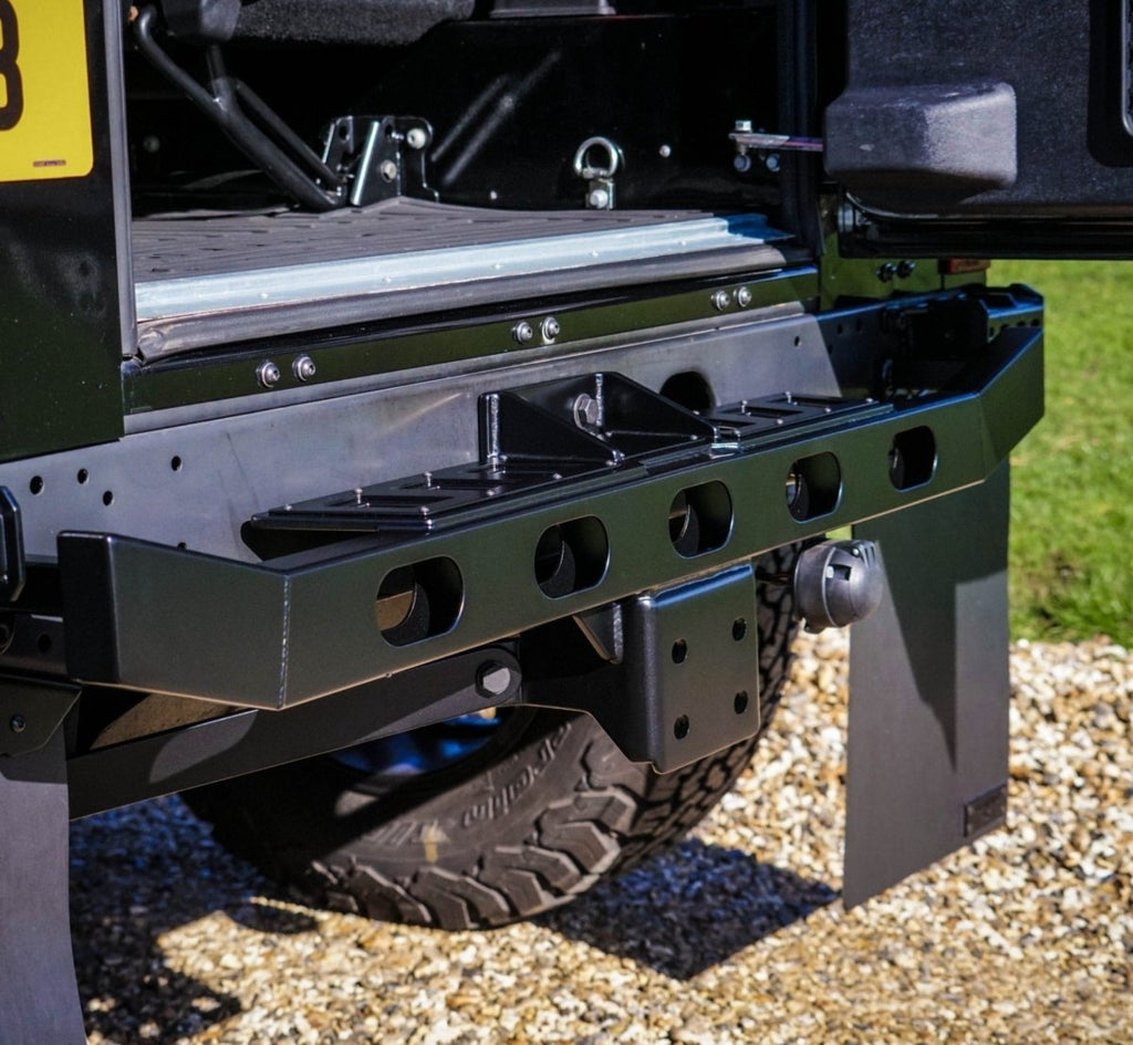 Land Rover Defender Titan Stainless Steel Tow Rear Step – Uproar 4x4