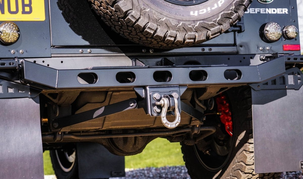 Land Rover Defender Titan Stainless Steel Tow Rear Step – Uproar 4x4