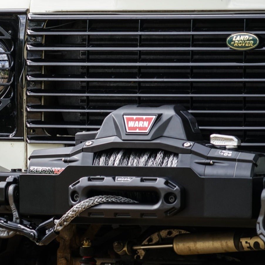 Land Rover Defender - WARN Epic Winch Bumper Hawse - Uproar 4x4