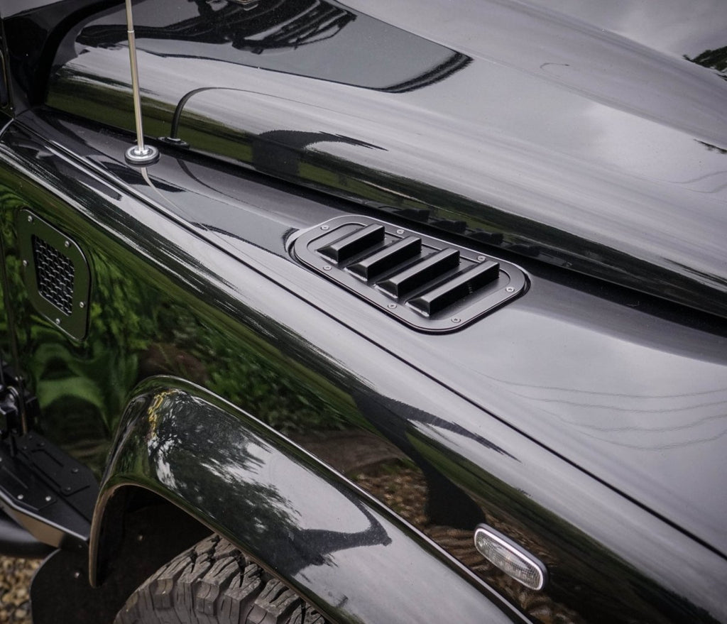 Land Rover Defender Titan Stainless Steel Wing Top Vents – Uproar 4x4