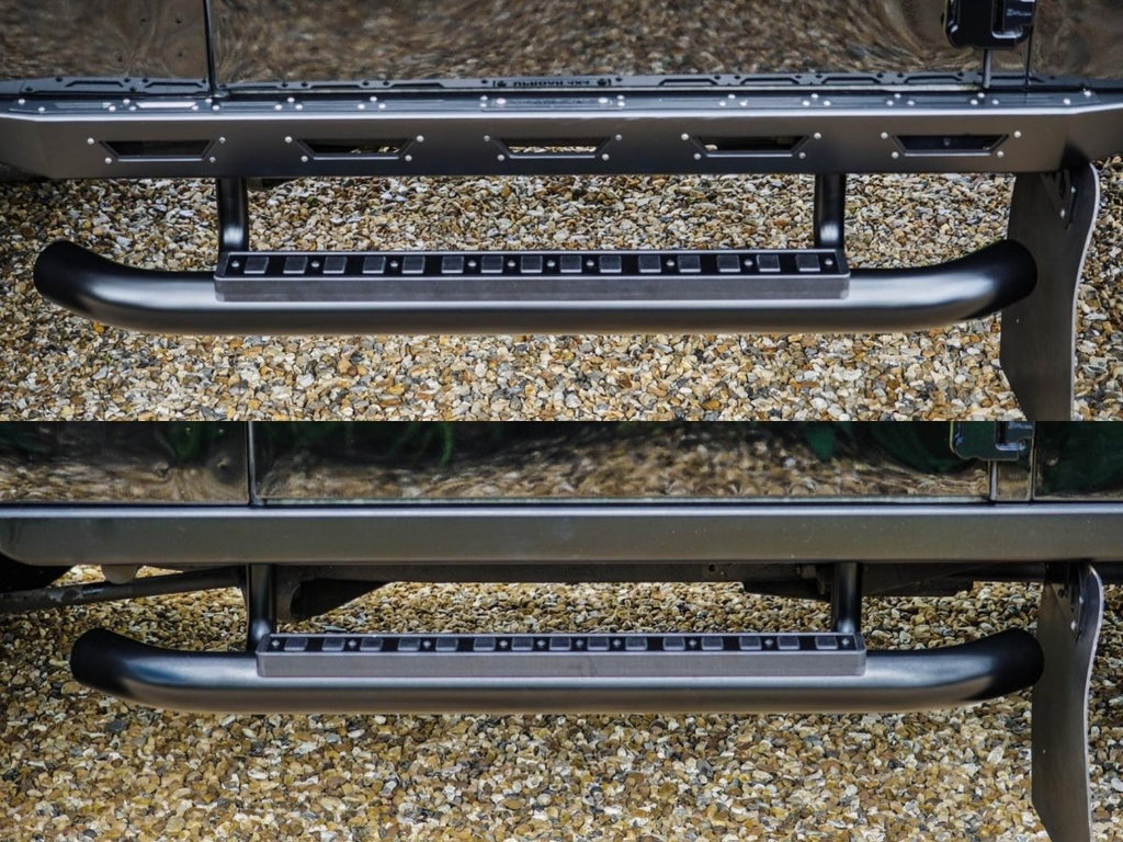 Land Rover Defender Stainless Steel Side Step 90 & 110 - Titan 3mm ...