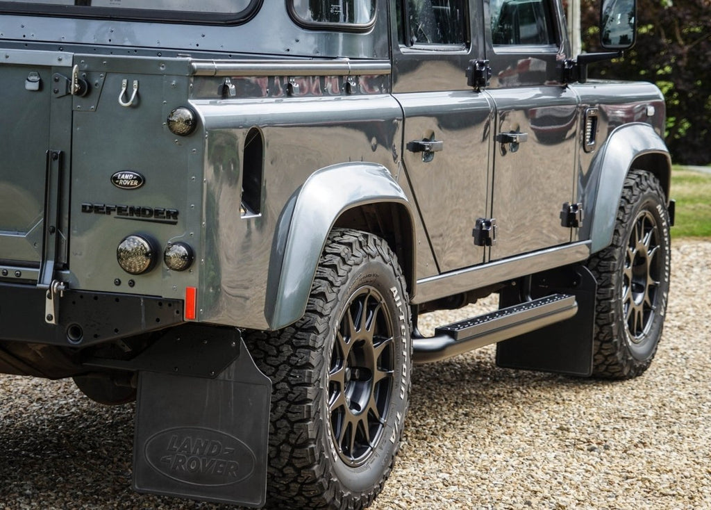 Land Rover Defender Stainless Steel Side Step 90 & 110 - Titan 3mm ...