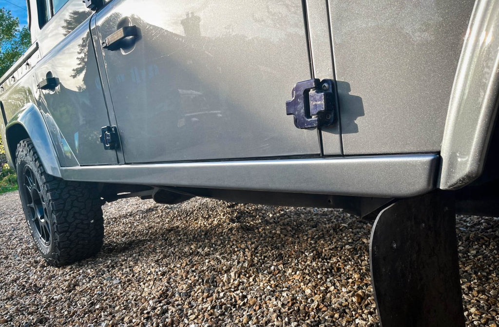 Land Rover Defender Stainless Steel HD Sills / Side Runners 90 & 110 ...