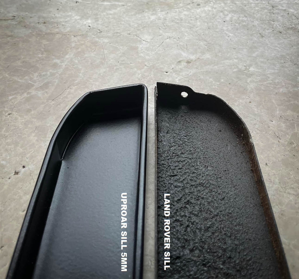 Land Rover Defender Stainless Steel HD Sills / Side Runners 90 & 110 ...