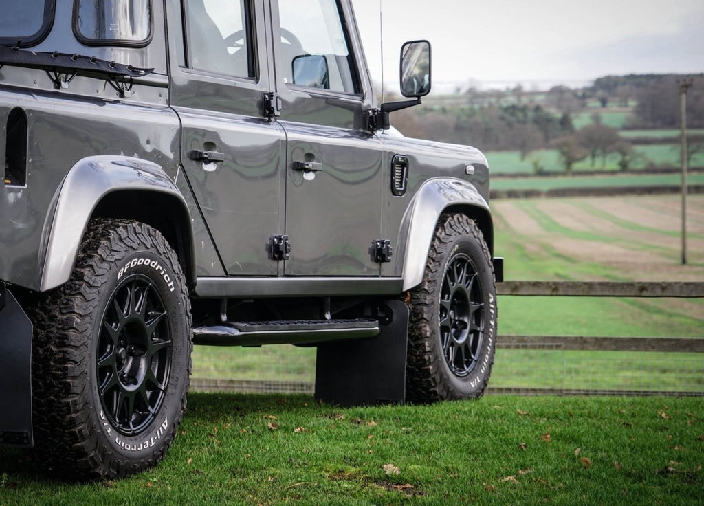 Land Rover Defender Stainless Steel HD Sills / Side Runners 90 & 110 ...