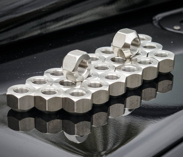 Steel wheel nuts store