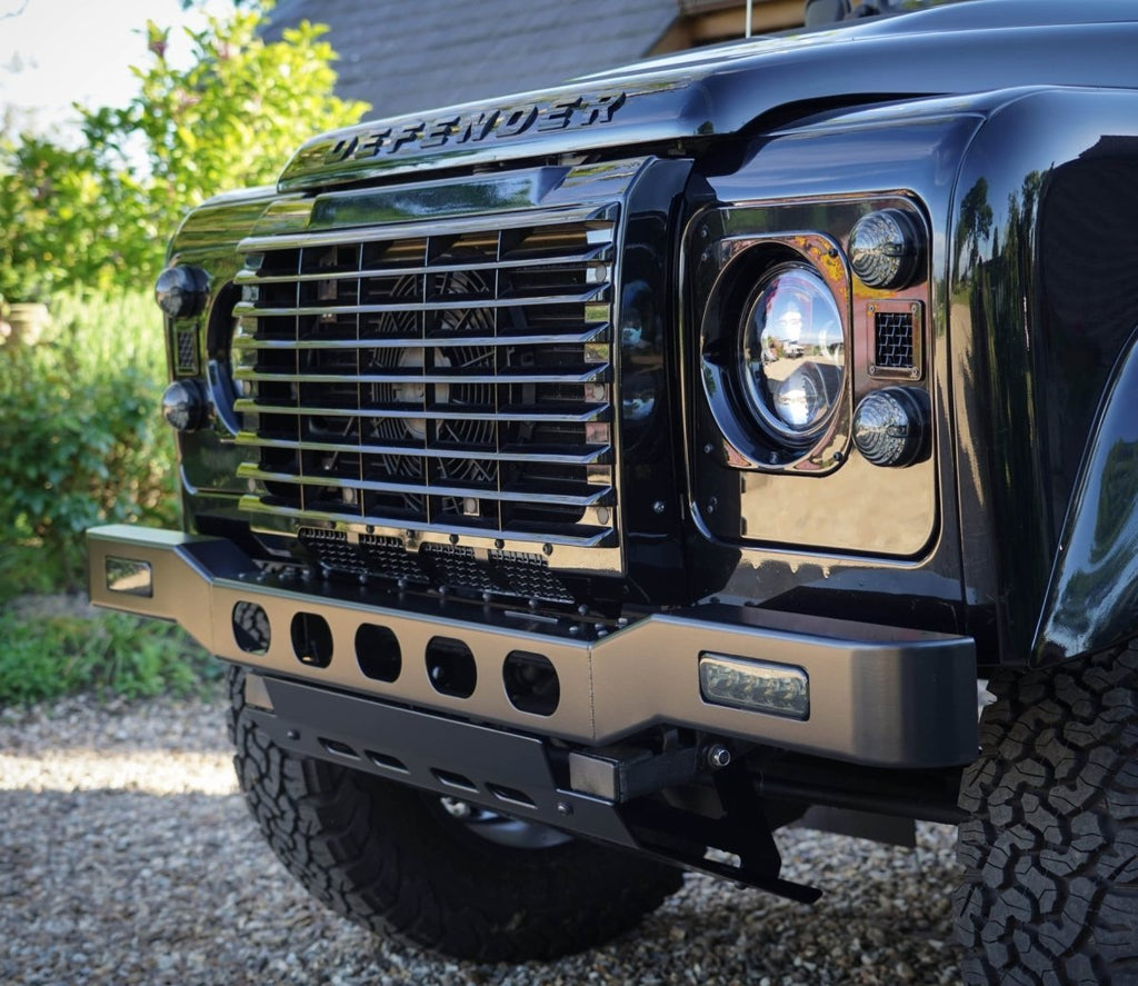 Land Rover Defender Mesh Vent Headlight Surrounds – Uproar 4x4