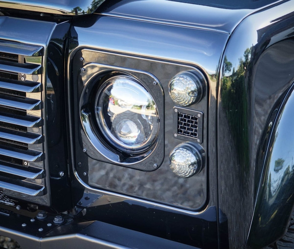 Land Rover Defender Mesh Vent Headlight Surrounds – Uproar 4x4