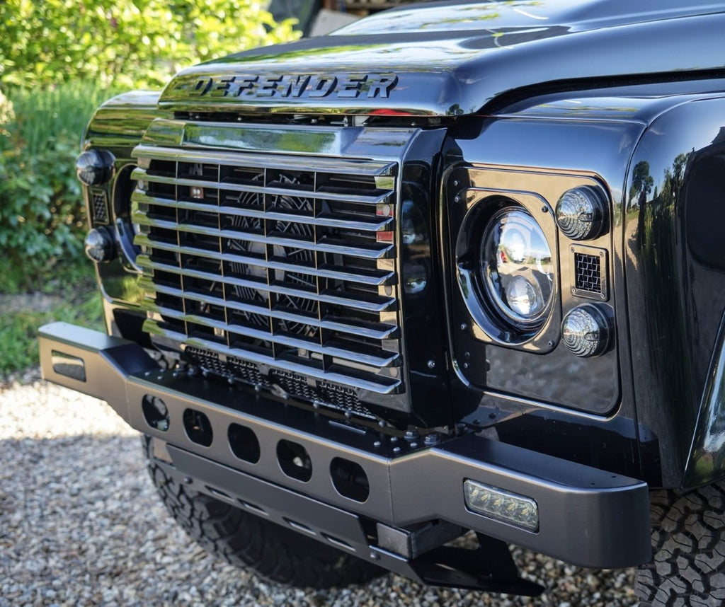 Land Rover Defender Mesh Vent Headlight Surrounds – Uproar 4x4