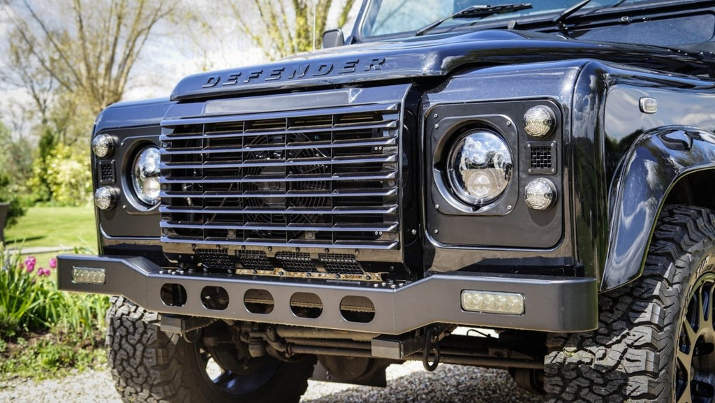 Land Rover Defender Mesh Vent Headlight Surrounds – Uproar 4x4