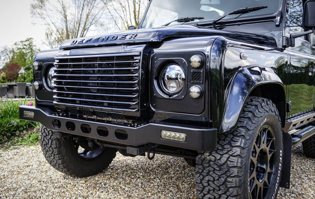 Land Rover Defender Mesh Vent Headlight Surrounds – Uproar 4x4