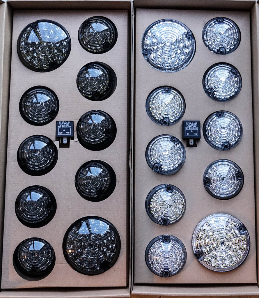 Land Rover Defender Smoked LED Sidelight Full Kit – Uproar 4x4