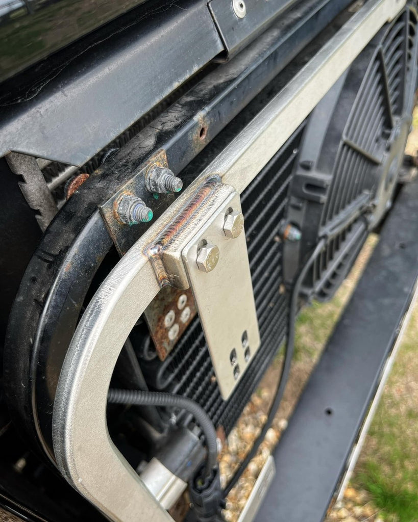 Land Rover Defender Steel Air Conditioning Radiator Frame – Uproar 4x4