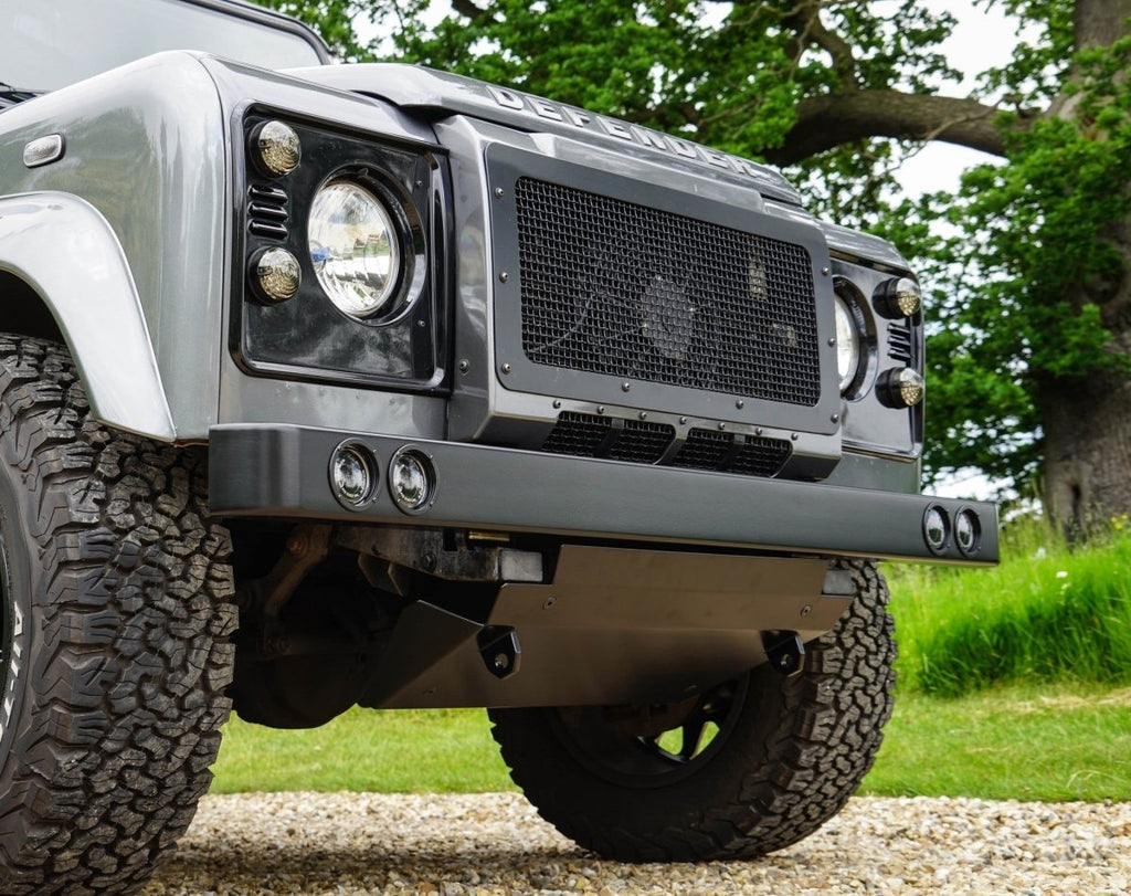 Land Rover Defender Stainless Steel HD Steering Guard – Uproar 4x4