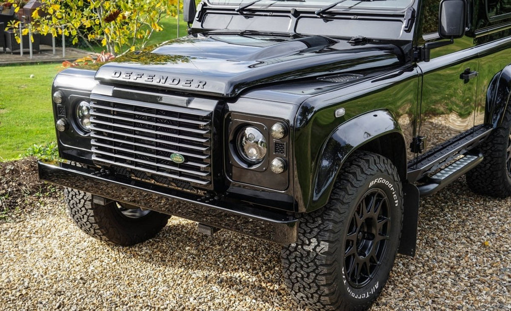 Land Rover Defender Stainless Steel Classic / Standard Front Bumper ...