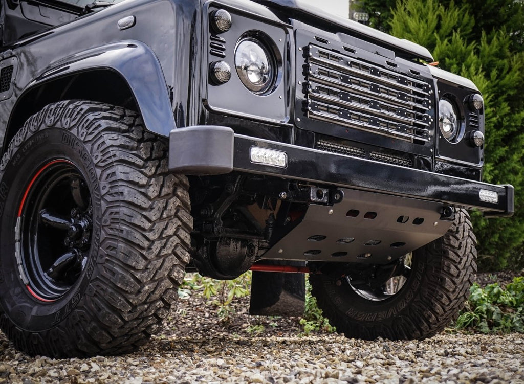 Land Rover Defender Stainless Steel Steering Guard – Uproar 4x4