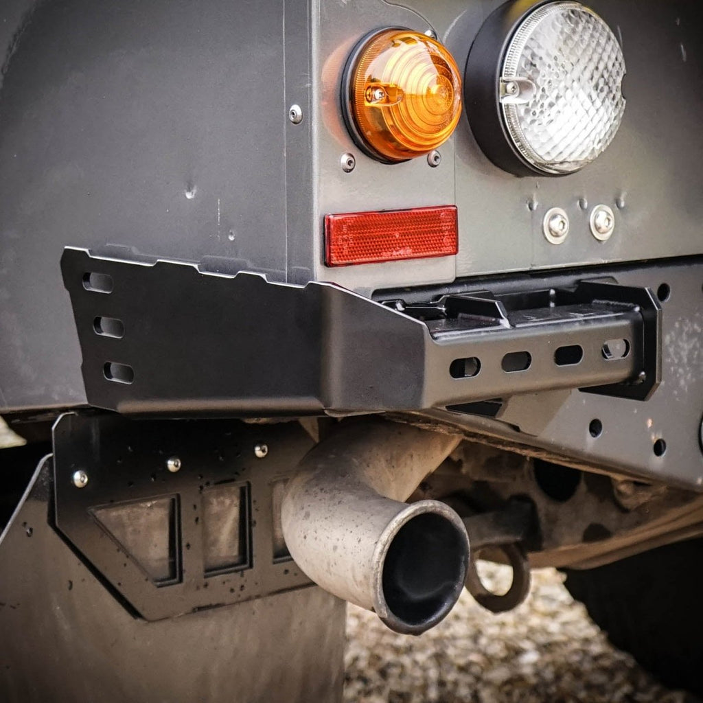 Land Rover Defender Rear Bumperettes - Stainless Steel – Uproar 4x4