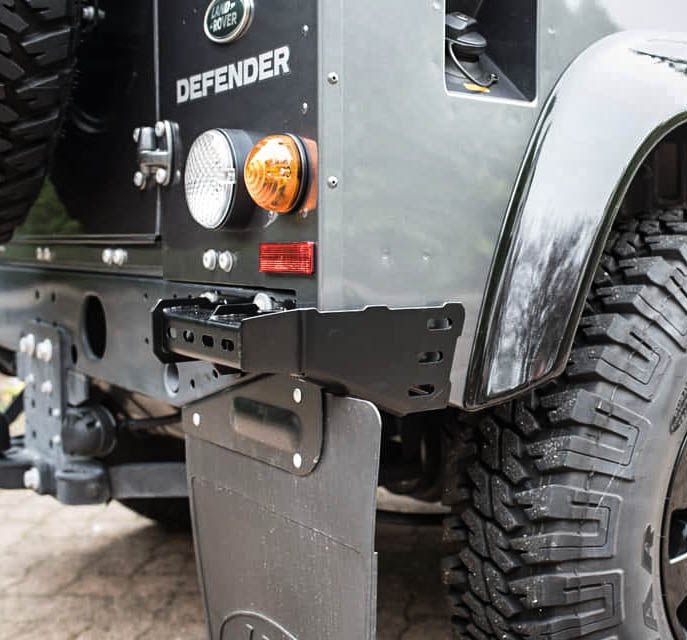 Land Rover Defender Rear Bumperettes - Stainless Steel – Uproar 4x4