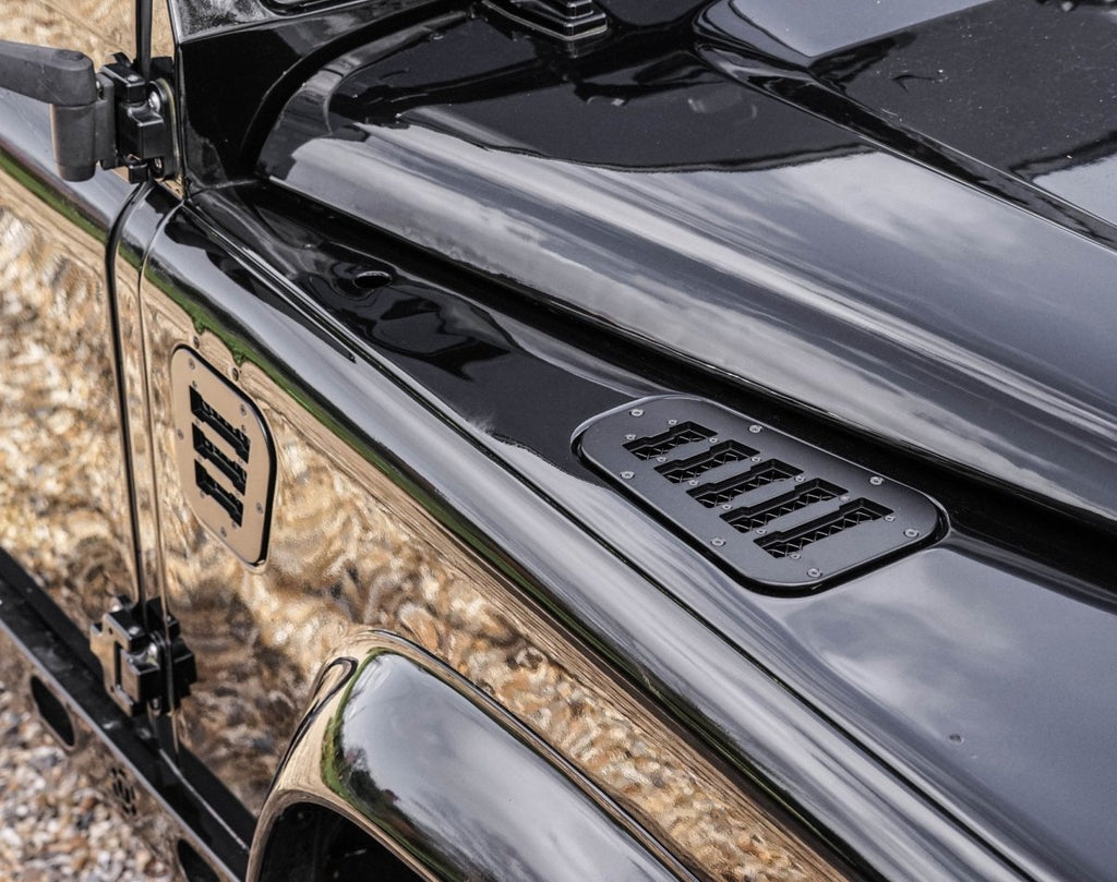 Land Rover Defender Stainless Steel Wing Top Vents – Uproar 4x4