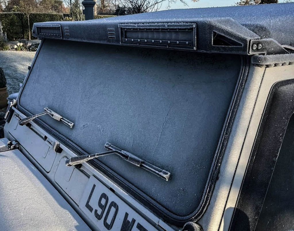 Land Rover Defender Stainless Steel Stealth Twin LED Lightbar – Uproar 4x4