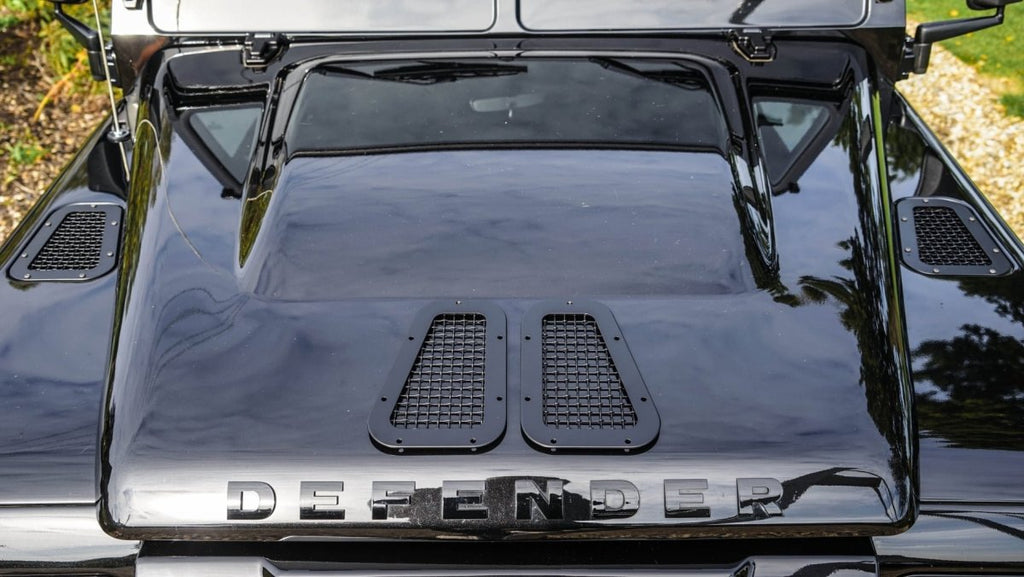 Land Rover Defender Stainless Steel Mesh Wing Top Vents – Uproar 4x4