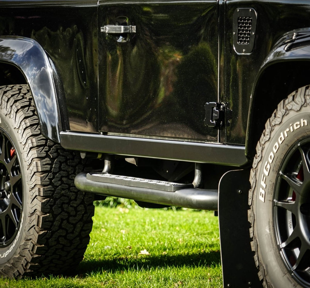 Land Rover Defender Stainless Steel HD Sills / Side Runners 90 & 110 ...