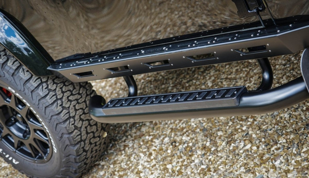 Land Rover Defender Stainless Steel Side Step 90 & 110 - Titan 3mm ...