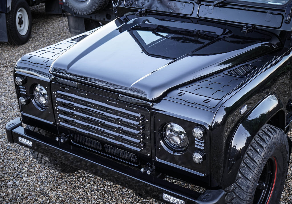 Land Rover Defender Wing Top Protection / Chequer Plate Panels – Uproar 4x4