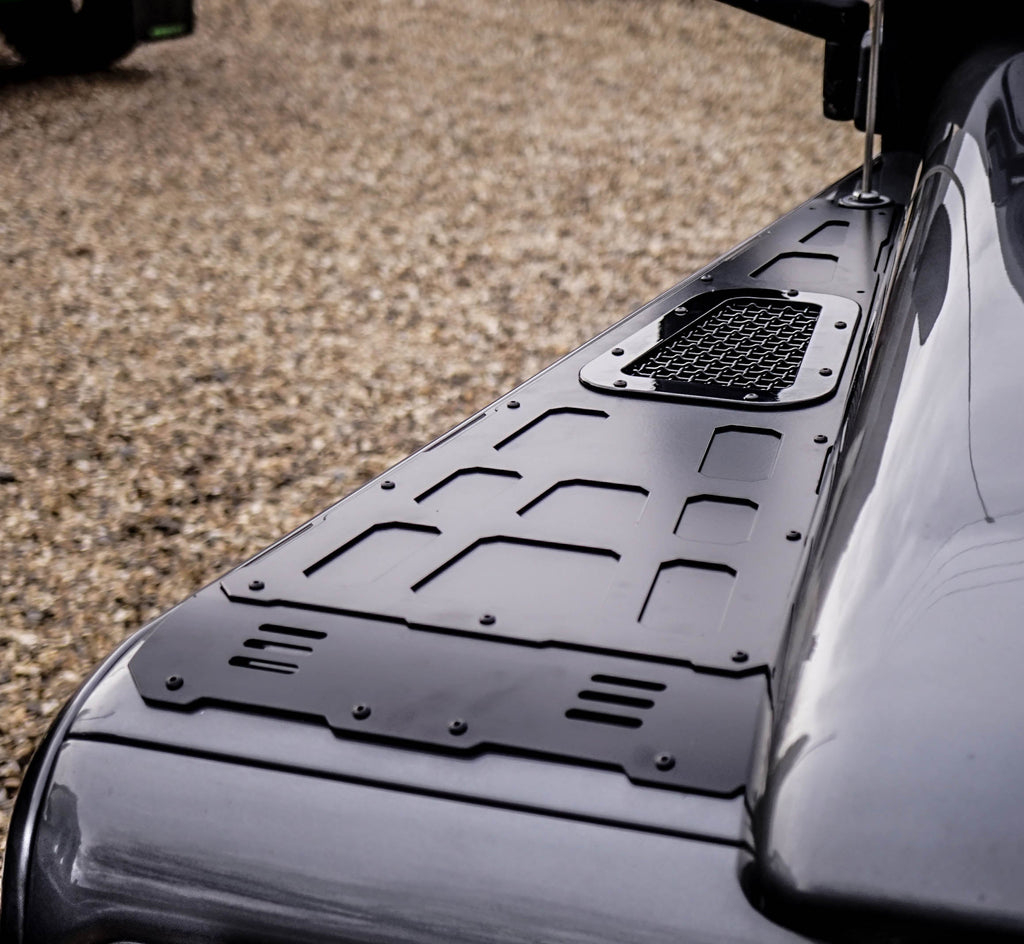 Land Rover Defender Wing Top Protection / Chequer Plate Panels – Uproar 4x4