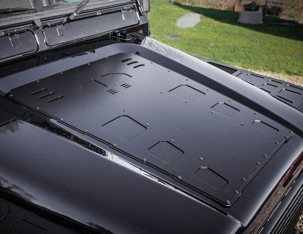 Land Rover Defender Aluiminium Bonnet Armour - Uproar 4x4
