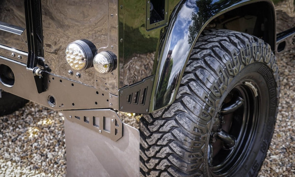 Land Rover Defender 90 Corner Capping Protectors - Uproar 4x4