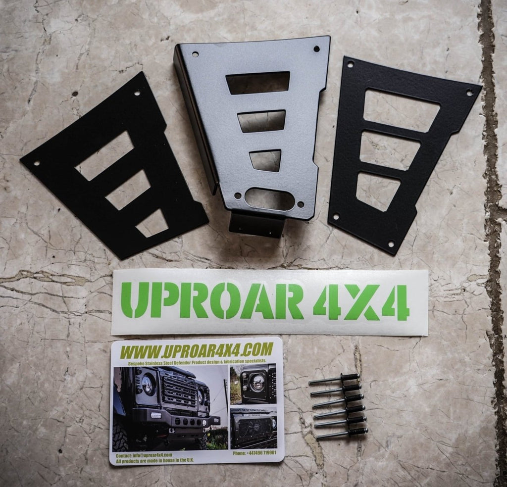 Land Rover Defender 90 Corner Capping Protectors - Uproar 4x4