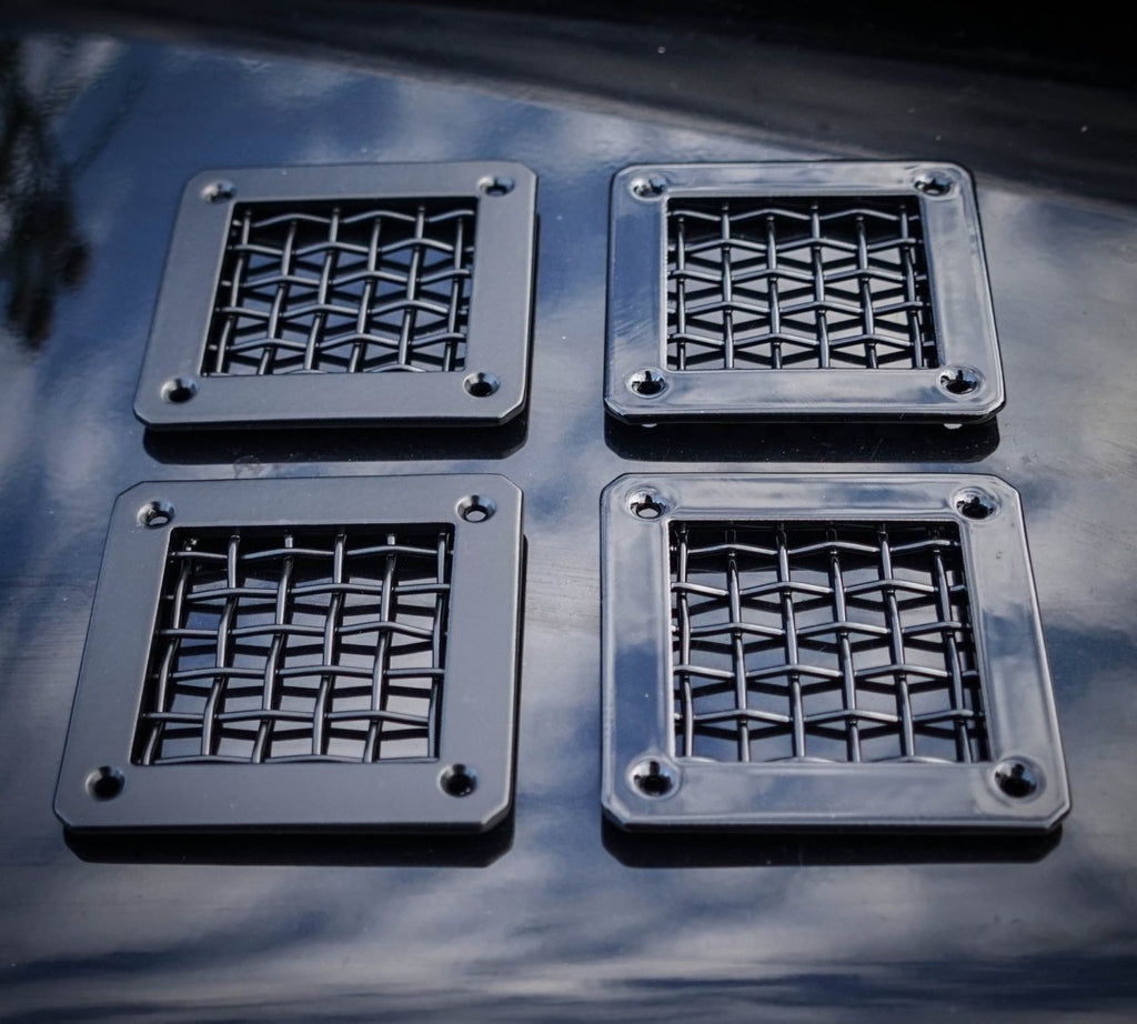 Stainless Steel Horn Vents Land Rover Defender – Uproar 4x4