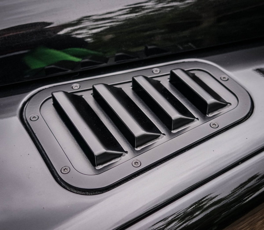 Land Rover Defender Titan Stainless Steel Wing Top Vents – Uproar 4x4